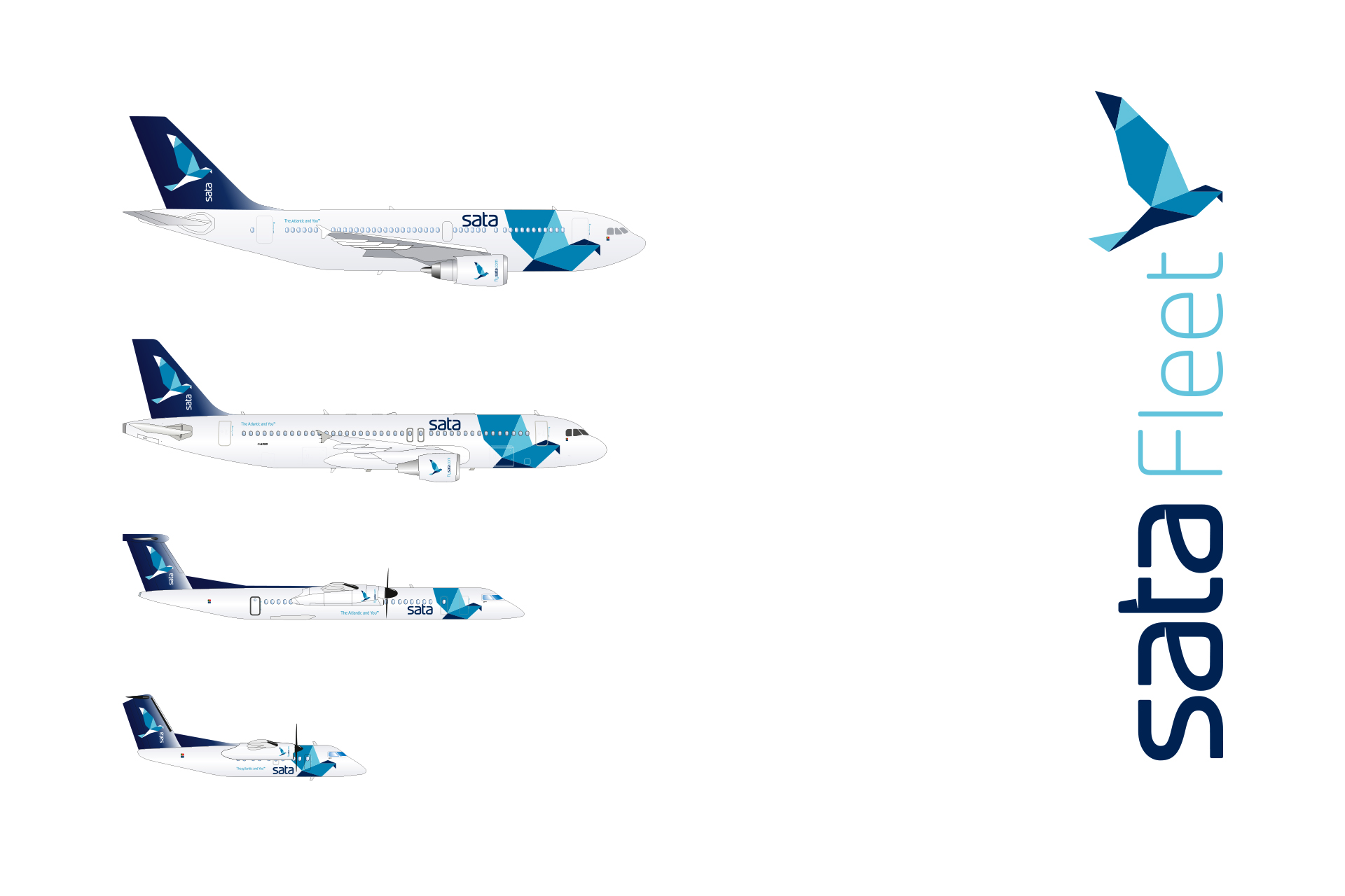 Visual Identity & LiverysSATA Airlines - José Mendes